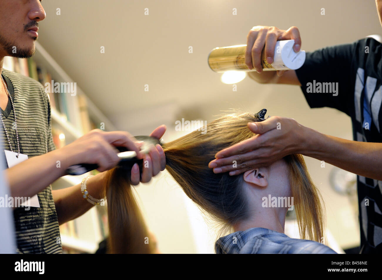 Hair done hi-res stock photography and images - Alamy
