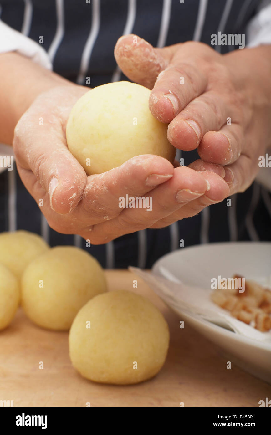 Potato dumpling hi-res stock photography and images - Alamy