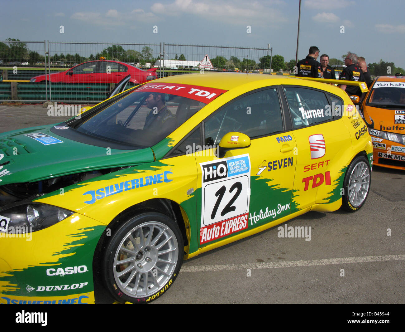 Darren Turner Croft circuit 2008 HiQ MSA British Touring car ...