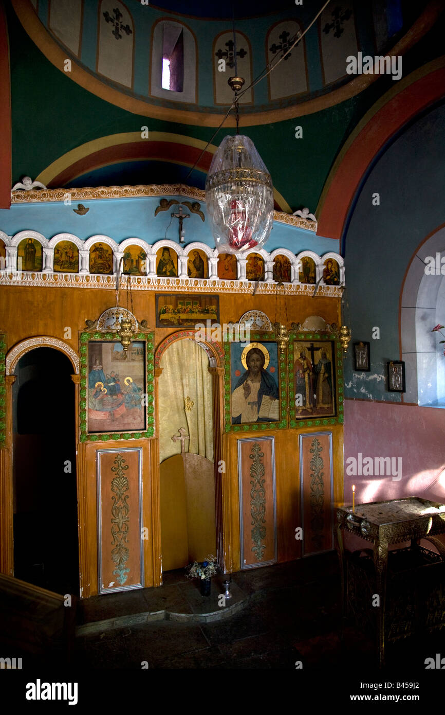 Church interior greece hi-res stock photography and images - Alamy