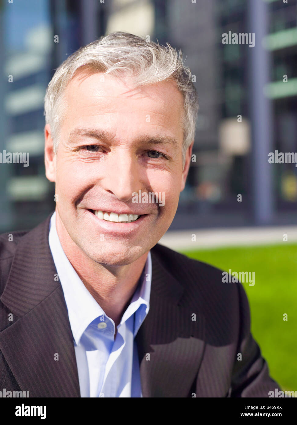 Germany, Baden-Württemberg, Stuttgart, Businessman, portrait Stock ...