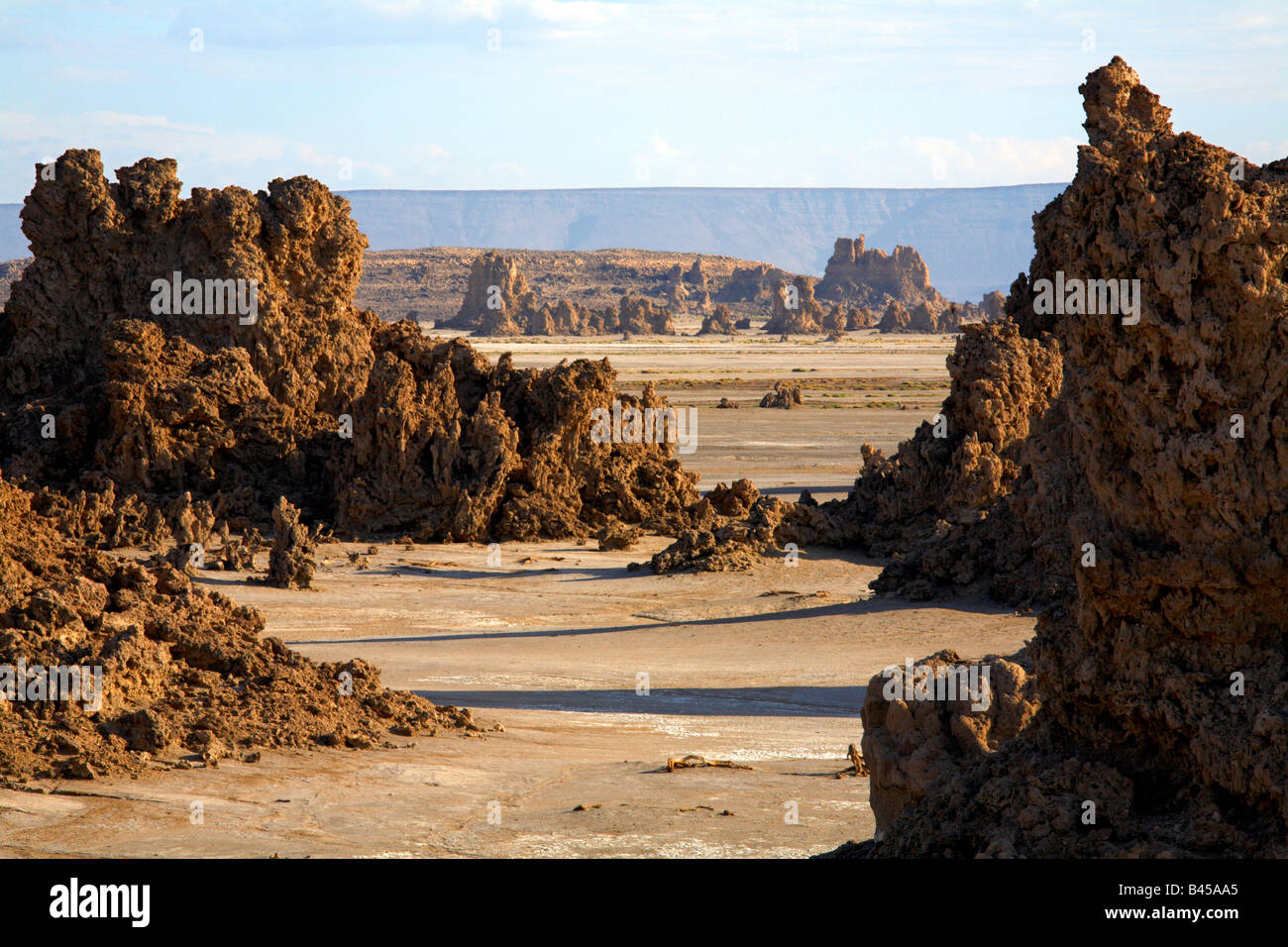 Lac Abbe, Djibouti Stock Photo - Alamy