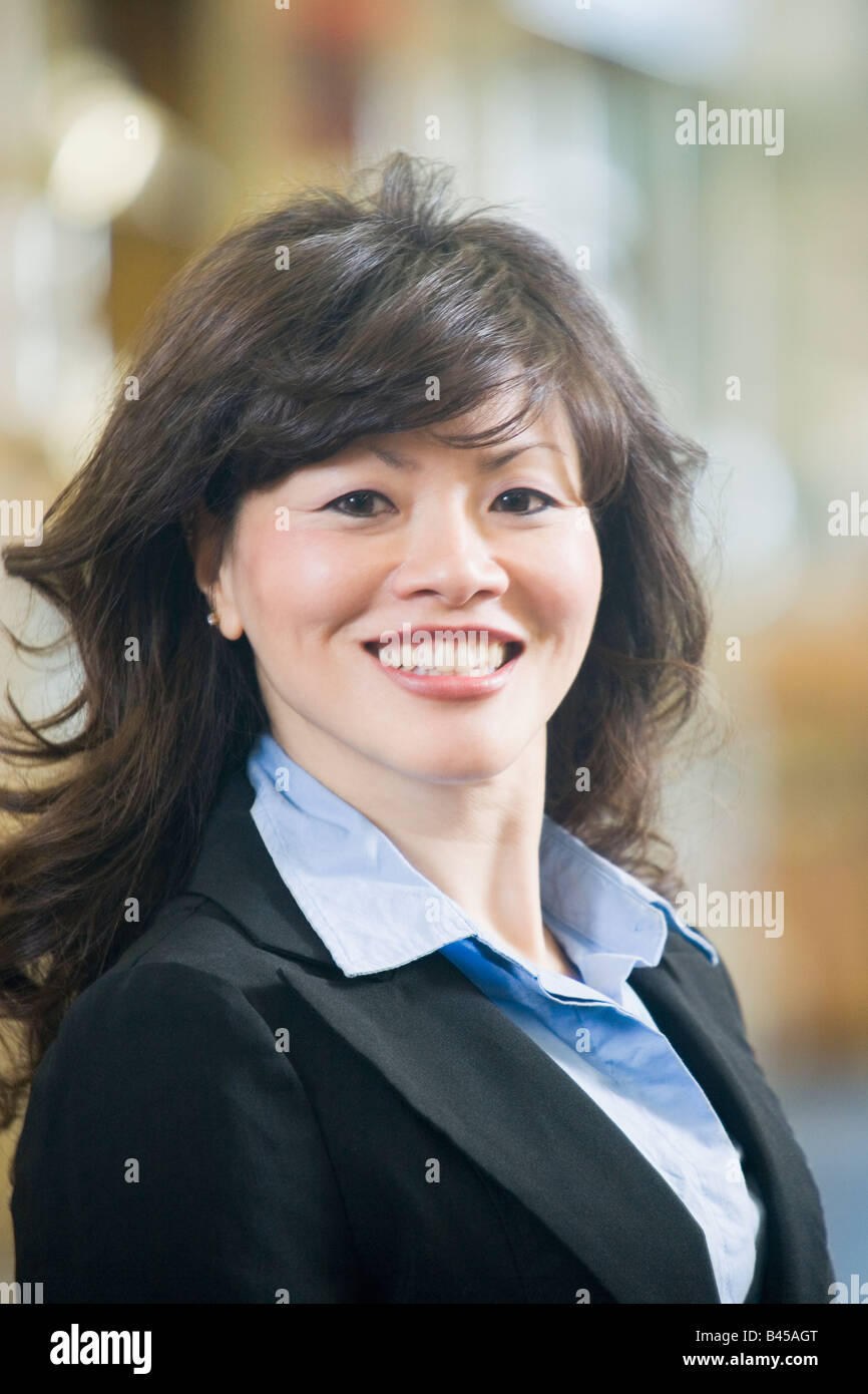 Portrait of businesswoman Stock Photo - Alamy