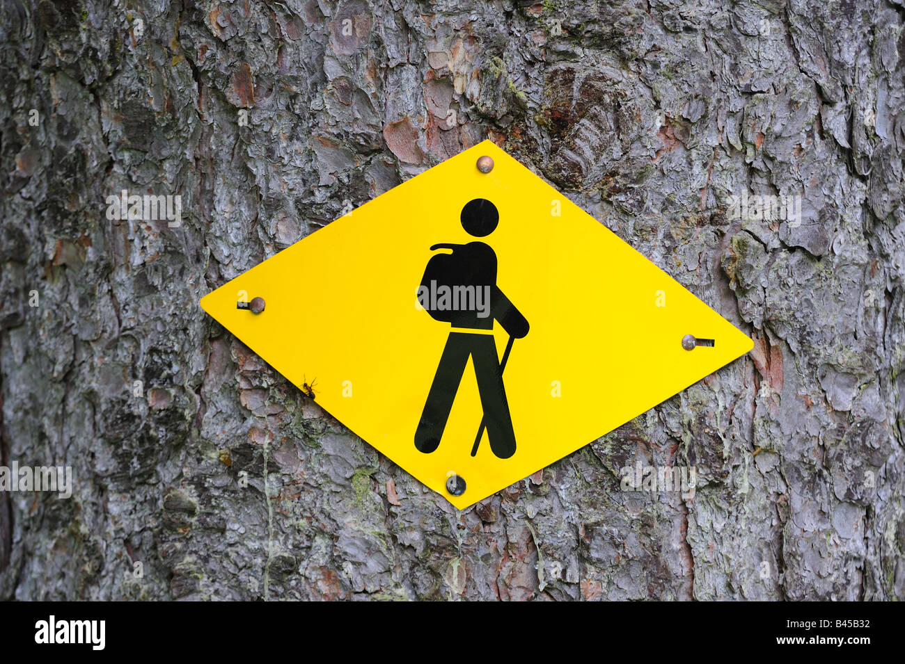 Footpath symbol hi-res stock photography and images - Alamy