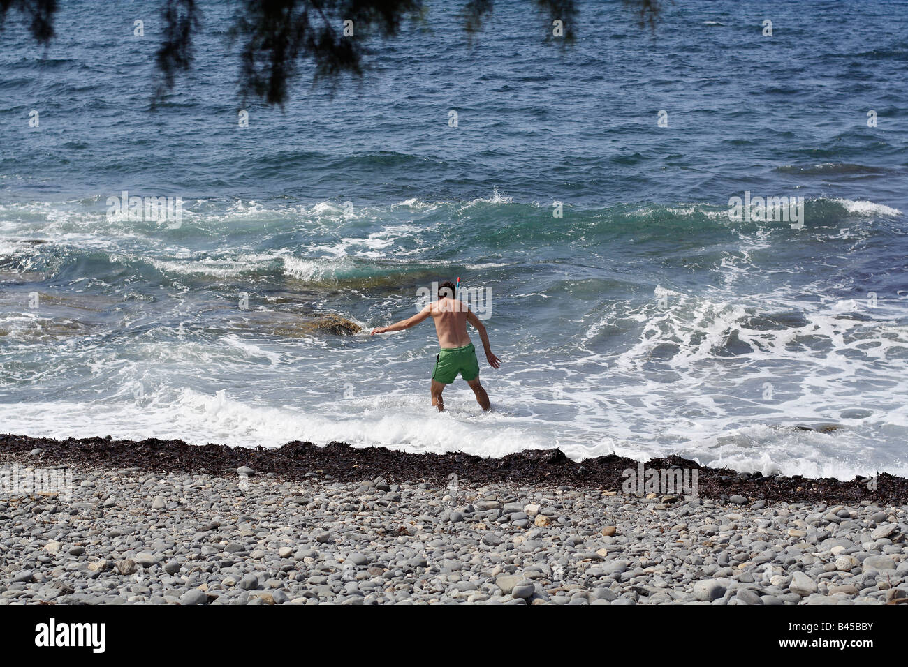Crete greece scuba diver hi-res stock photography and images - Alamy