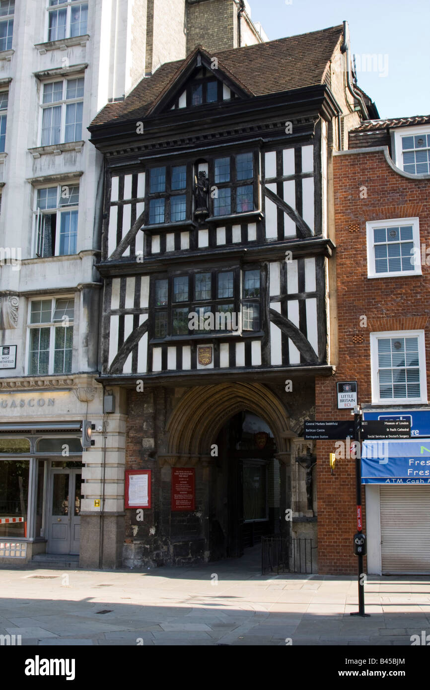 St Bartholomew the Great church city of london england uk gb Stock ...