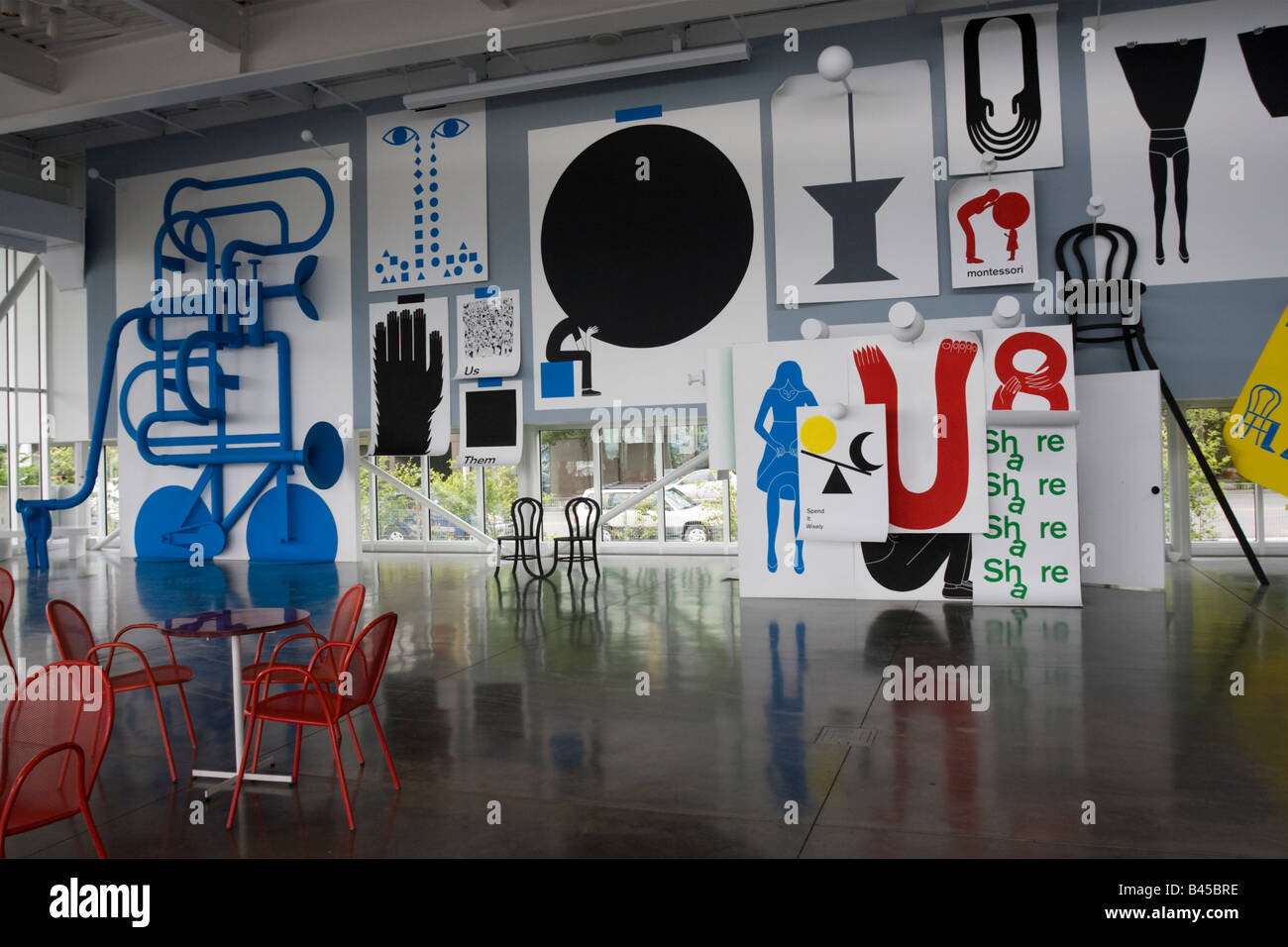 Cafe at SAM's Seattle Art Museum Olympic Sculpture Park Seattle ...