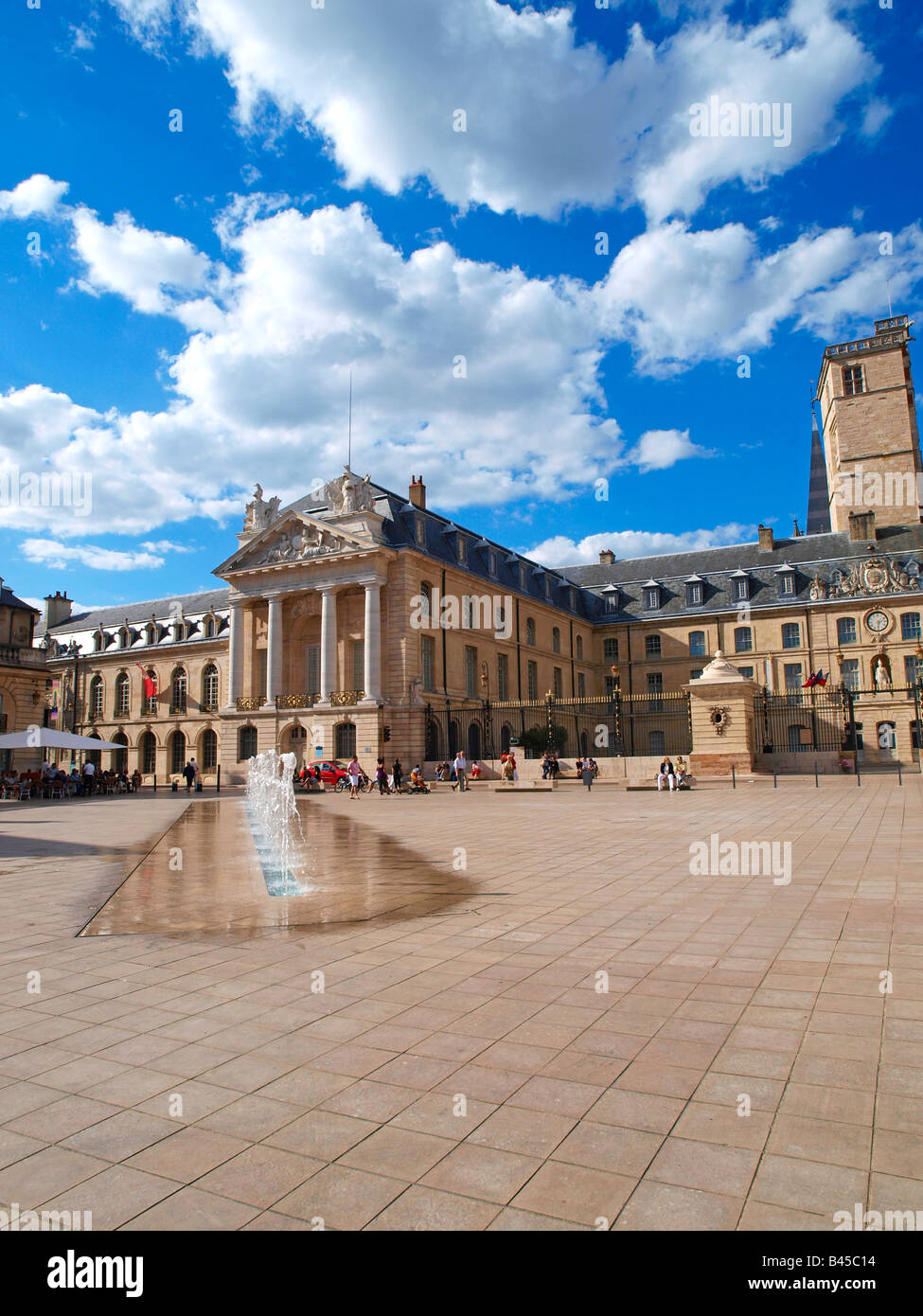 city view Dijon, France, Place de la Liberation Stock Photo - Alamy