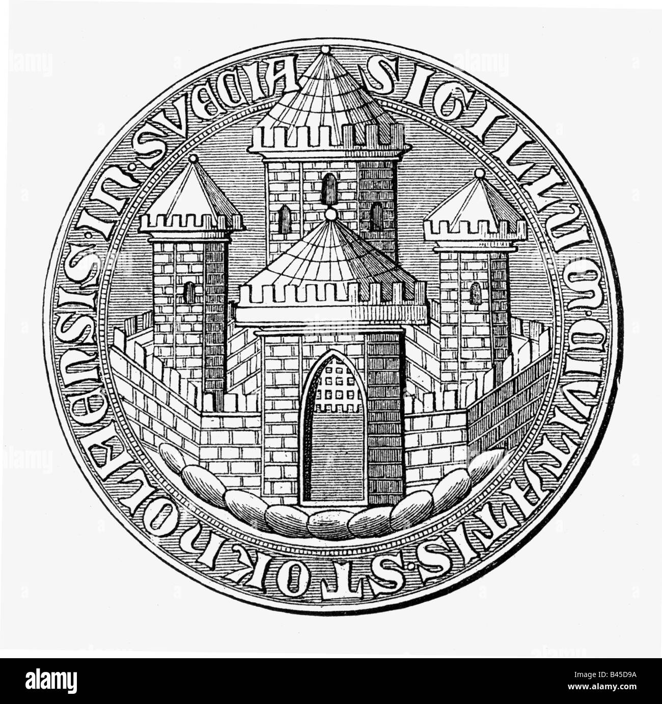 Medieval engraving europe hi-res stock photography and images - Alamy
