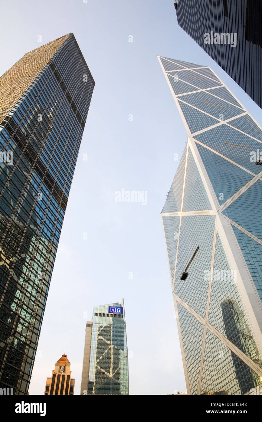 Bank of china building facade hi-res stock photography and images - Alamy