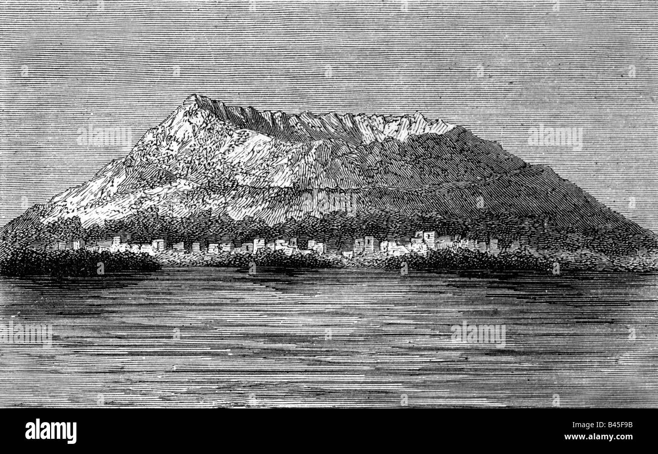 geography / travel, Italy, volcanoes, Mount Vesuvius, before volcanic ...