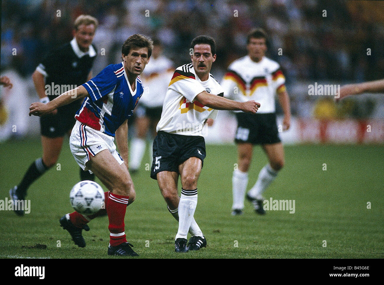 Sport, football, world championship, Germany versus Yugoslavia, (4:1 ...