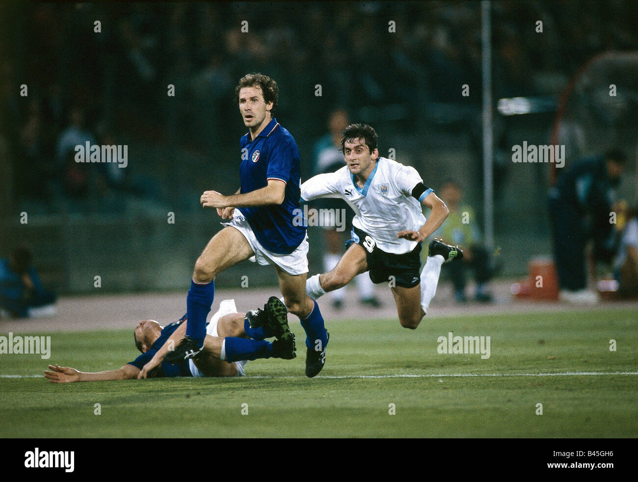 Sport / Sports, soccer, football, World Cup 1990, final round, last ...