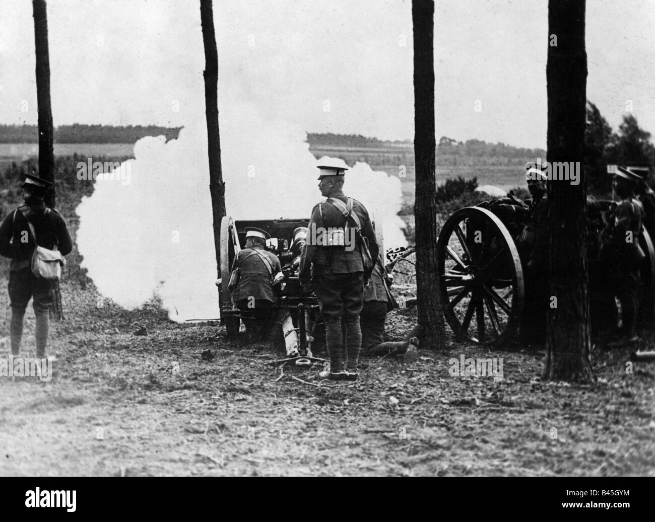 Great War Artillery Gun High Resolution Stock Photography and Images ...
