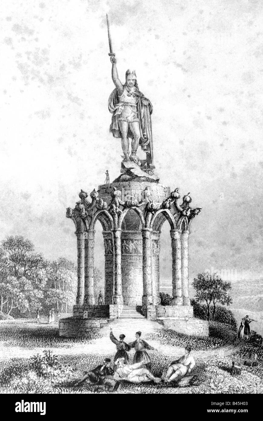 Hermann arminius Black and White Stock Photos & Images - Alamy