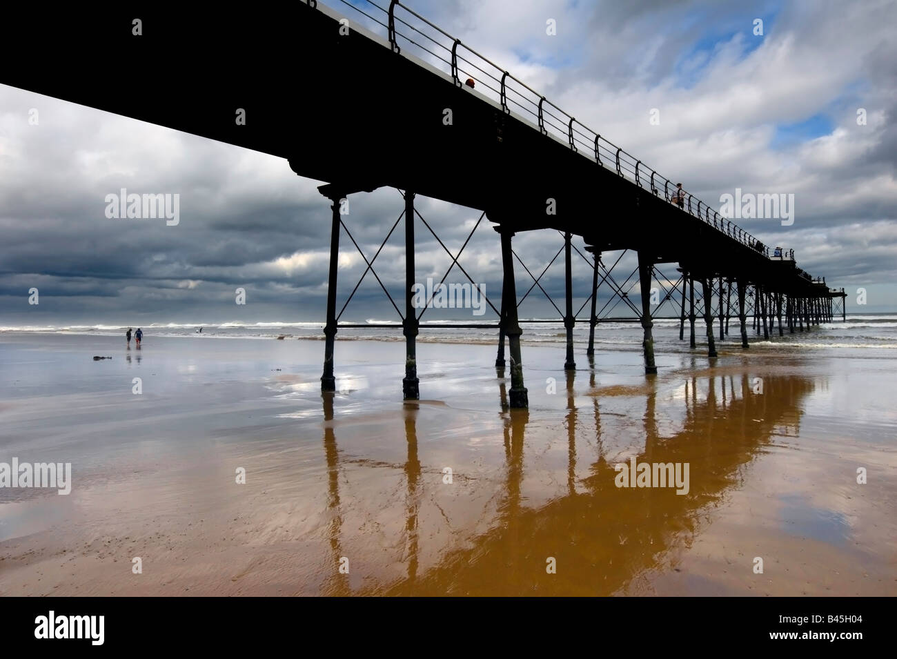 Pier at saltburn by the sea hi-res stock photography and images - Alamy