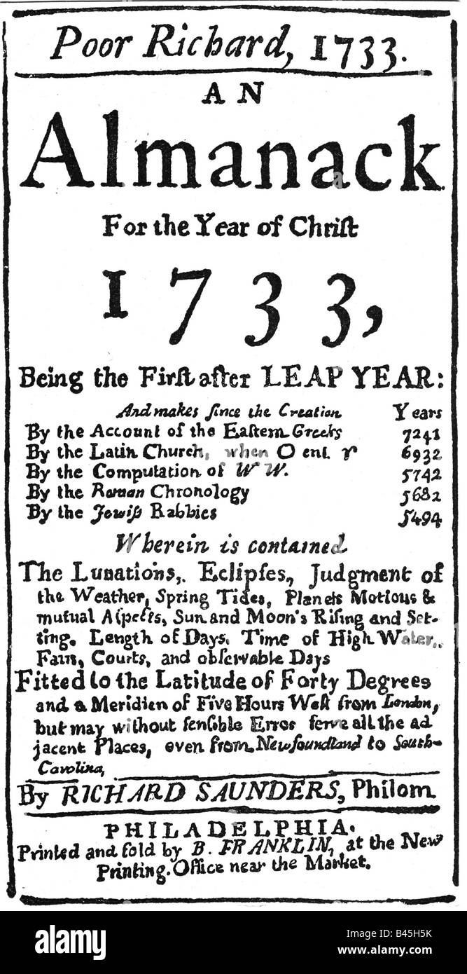 Almanac hi-res stock photography and images - Alamy