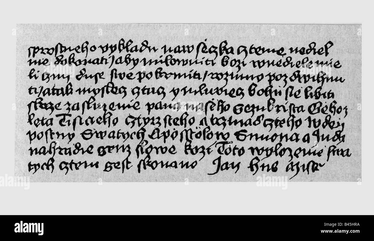 Medieval handwriting hi-res stock photography and images - Alamy