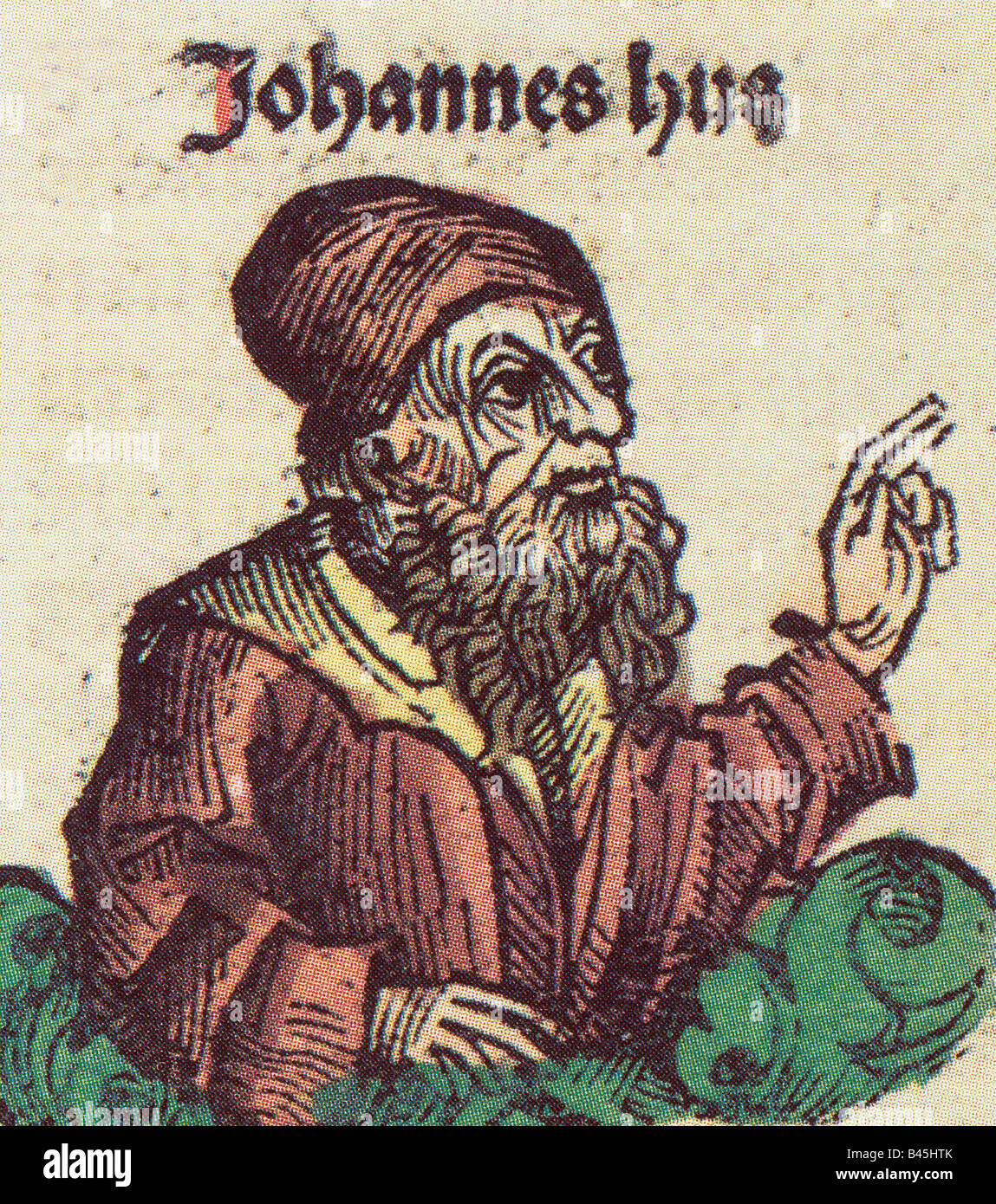 Woodcut by michael wohlgemut hi-res stock photography and images - Alamy