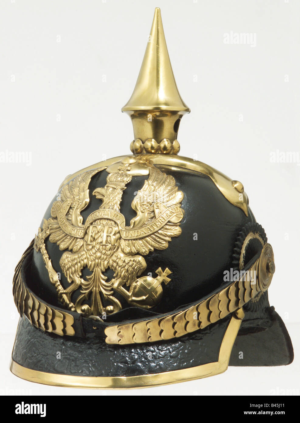military, devensive arms, helmets, leather helmet for enlisted men ...