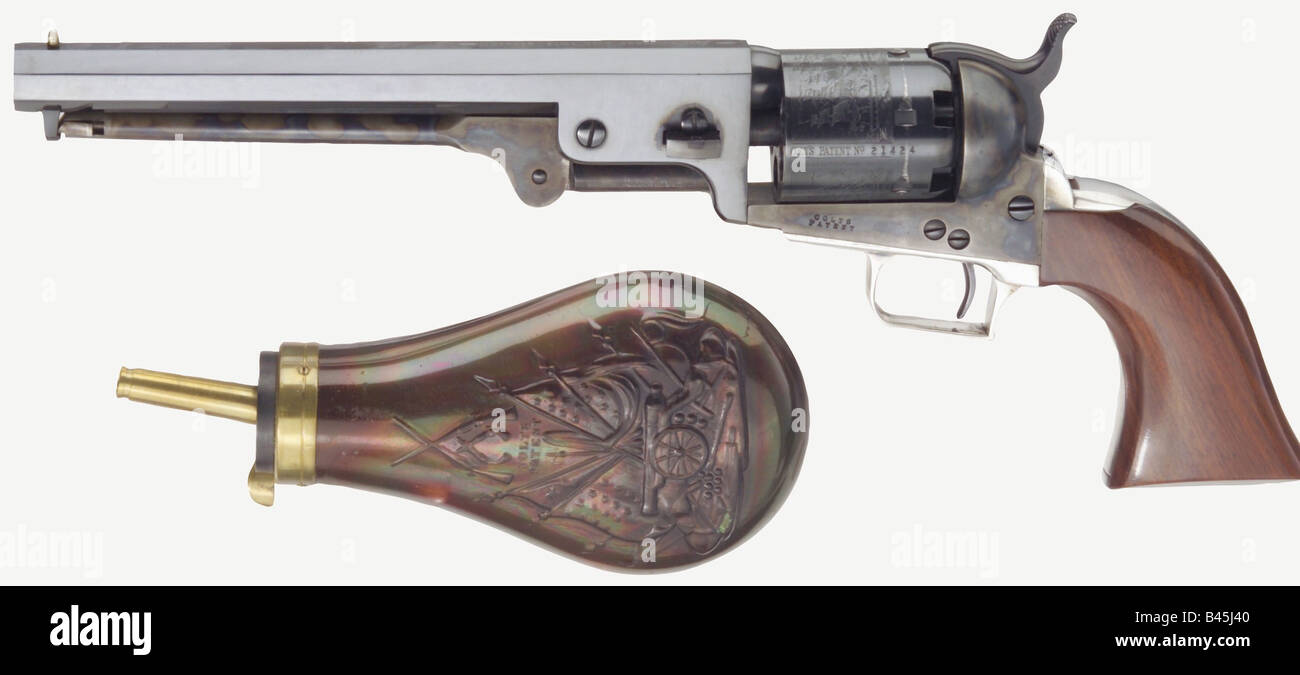 weapons/arms, firearms, revolver, Colt Navy, typ 1851, calibre .36 ...