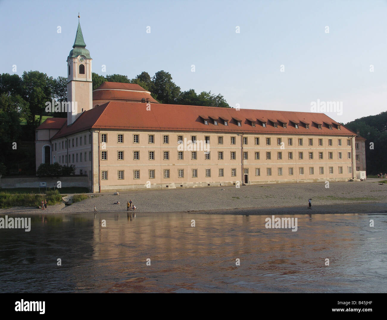 architecture, churches and convents, Germany, Bavaria, Weltenburg ...