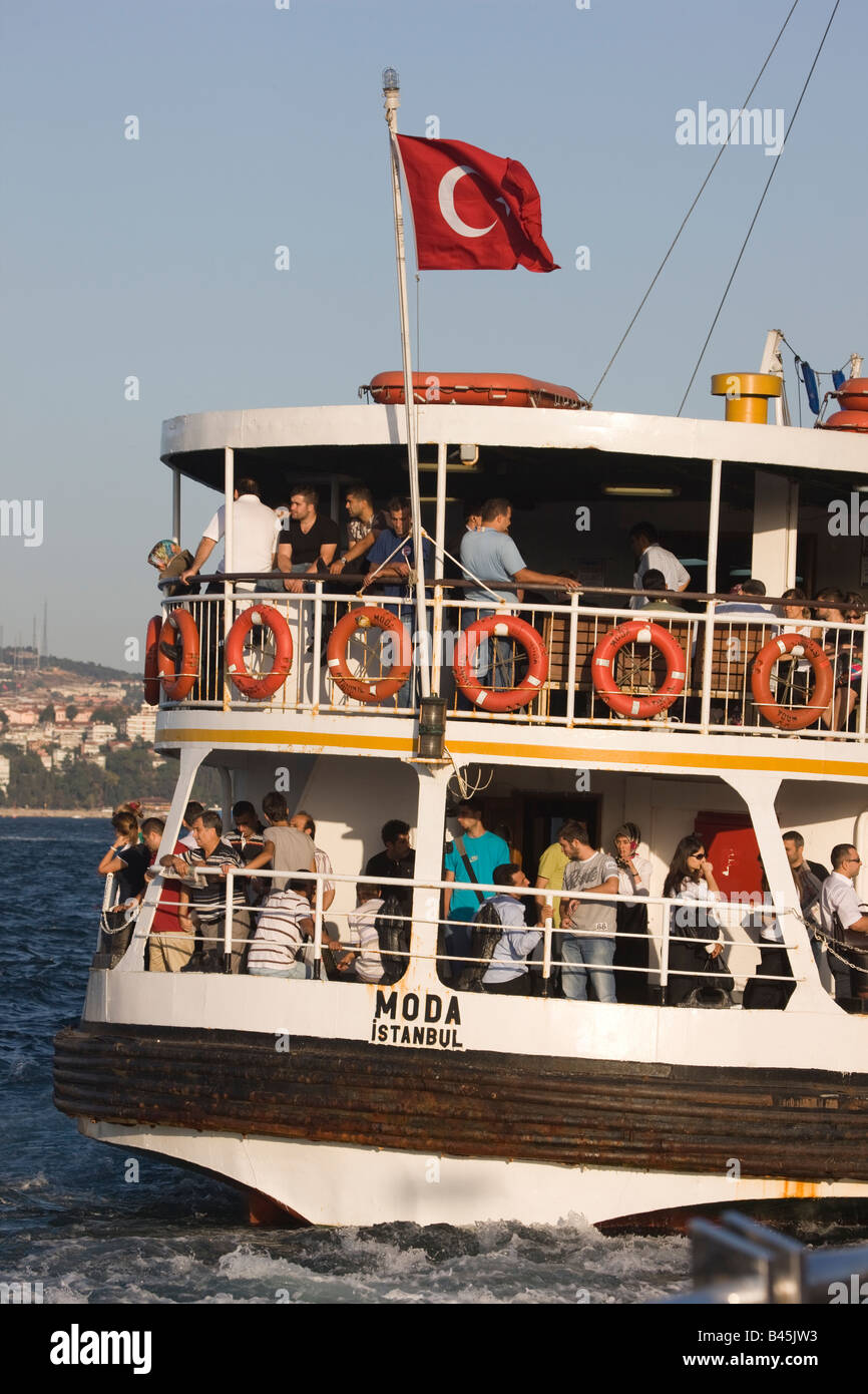 Ferry Boats Istanbul Turkey Stock Photo - Alamy