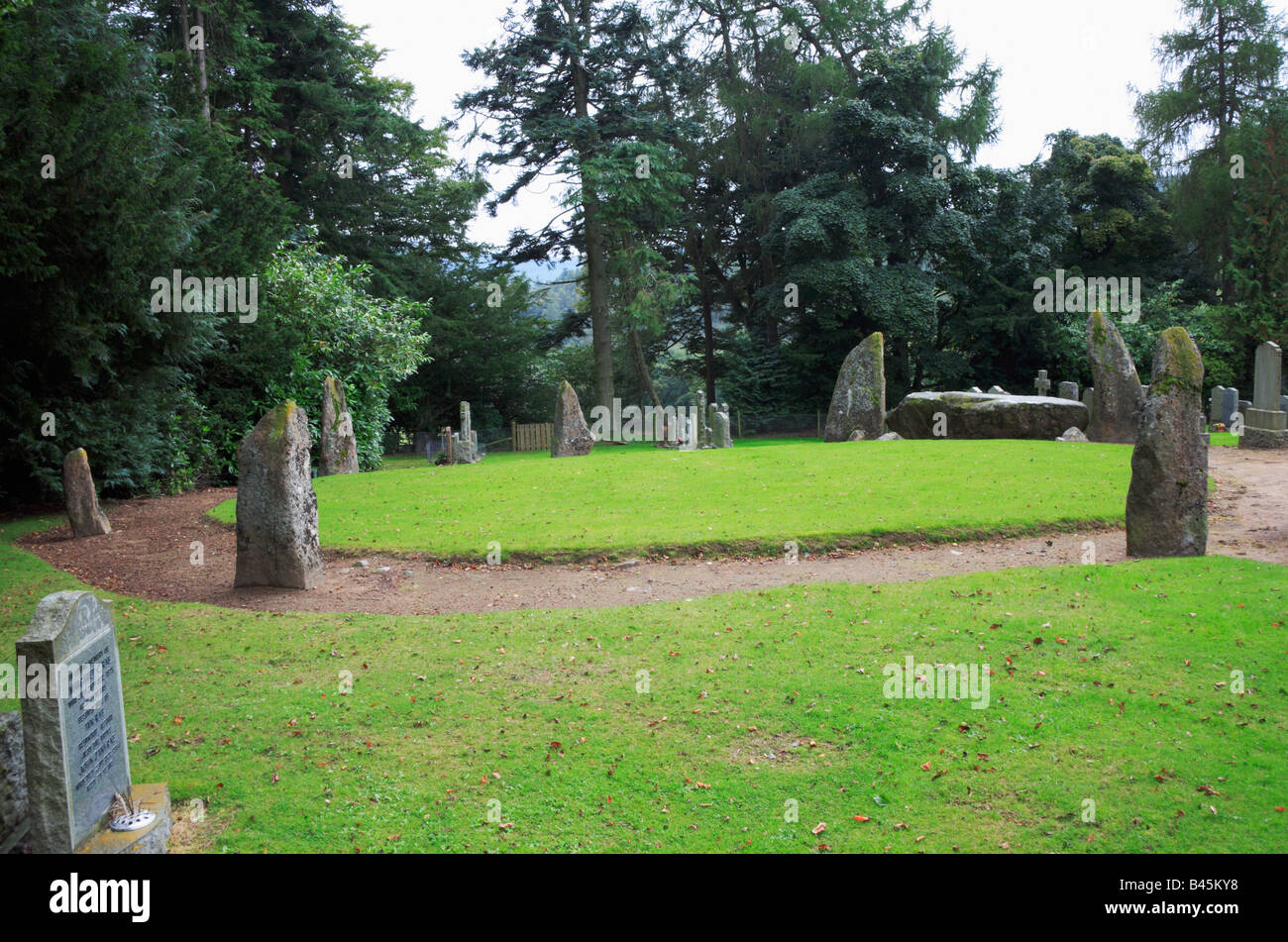 Midmar kirk stone circle hi-res stock photography and images - Alamy