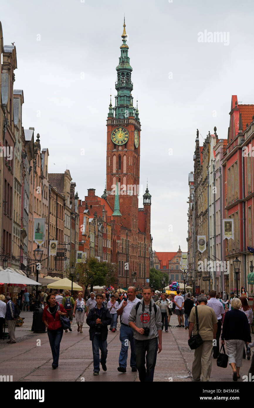 street view in gdansk, poland Stock Photo - Alamy