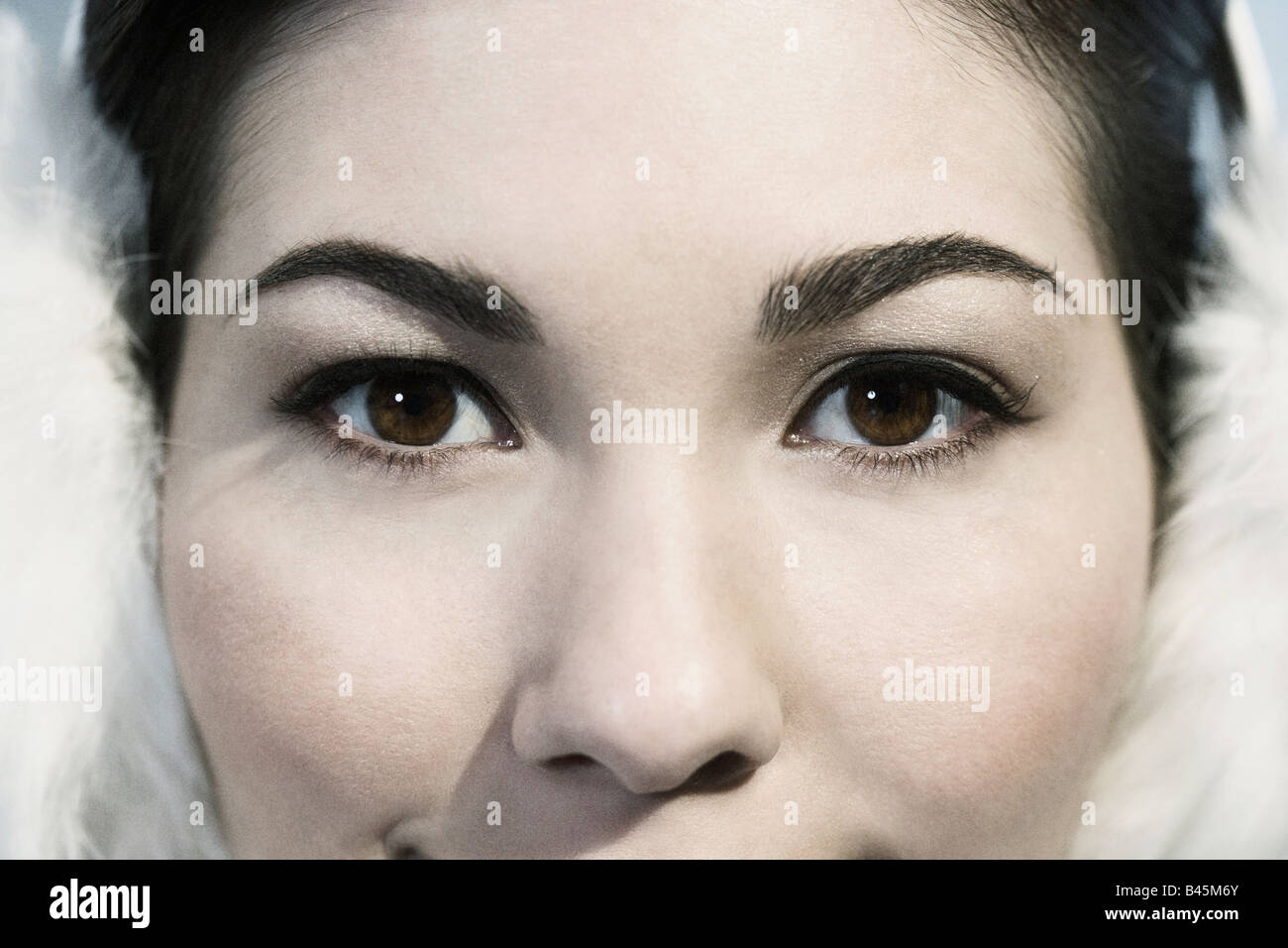 Close up of Mixed Race woman’s eyes Stock Photo - Alamy