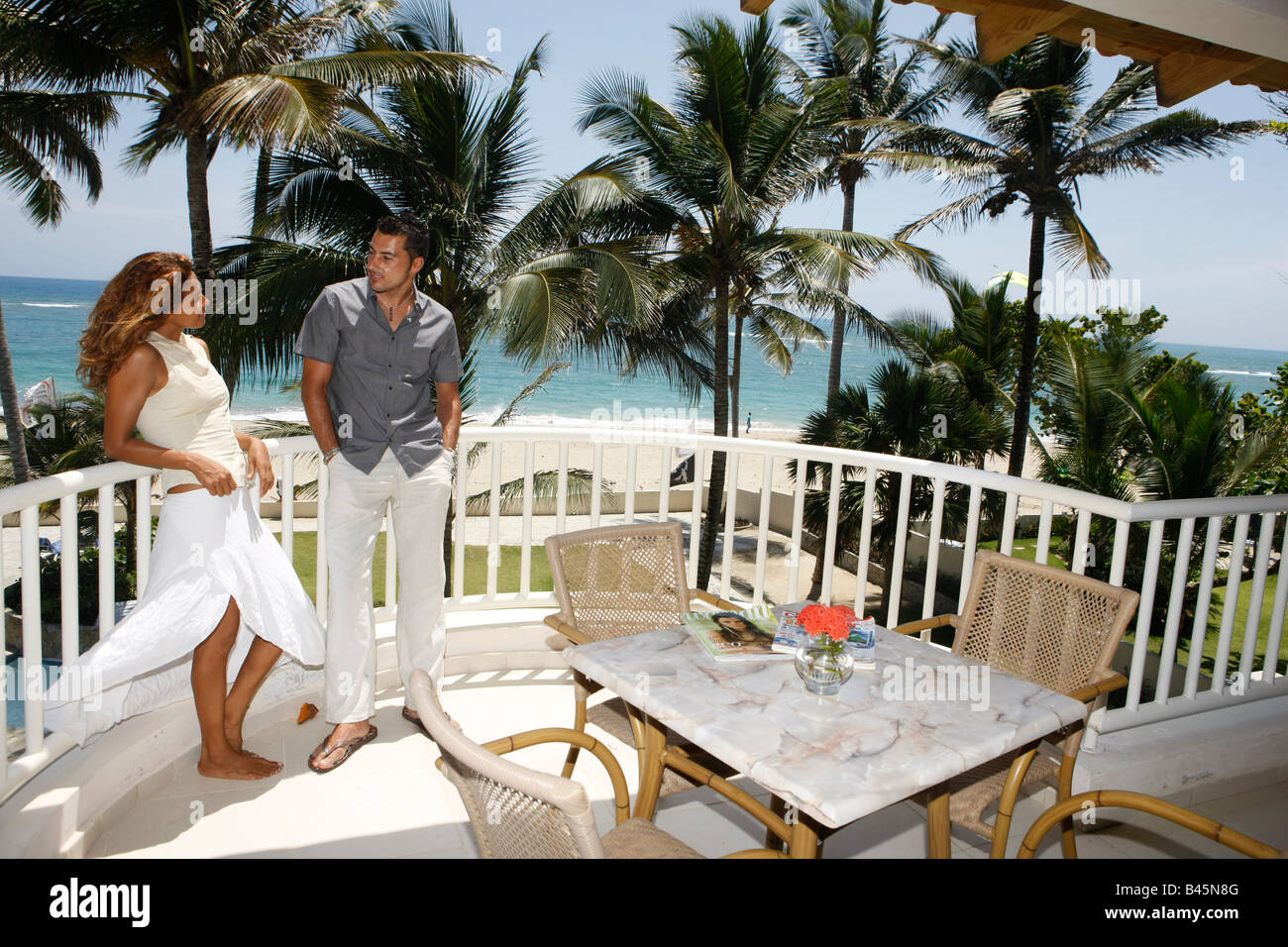 Balcony and beach hi-res stock photography and images - Alamy