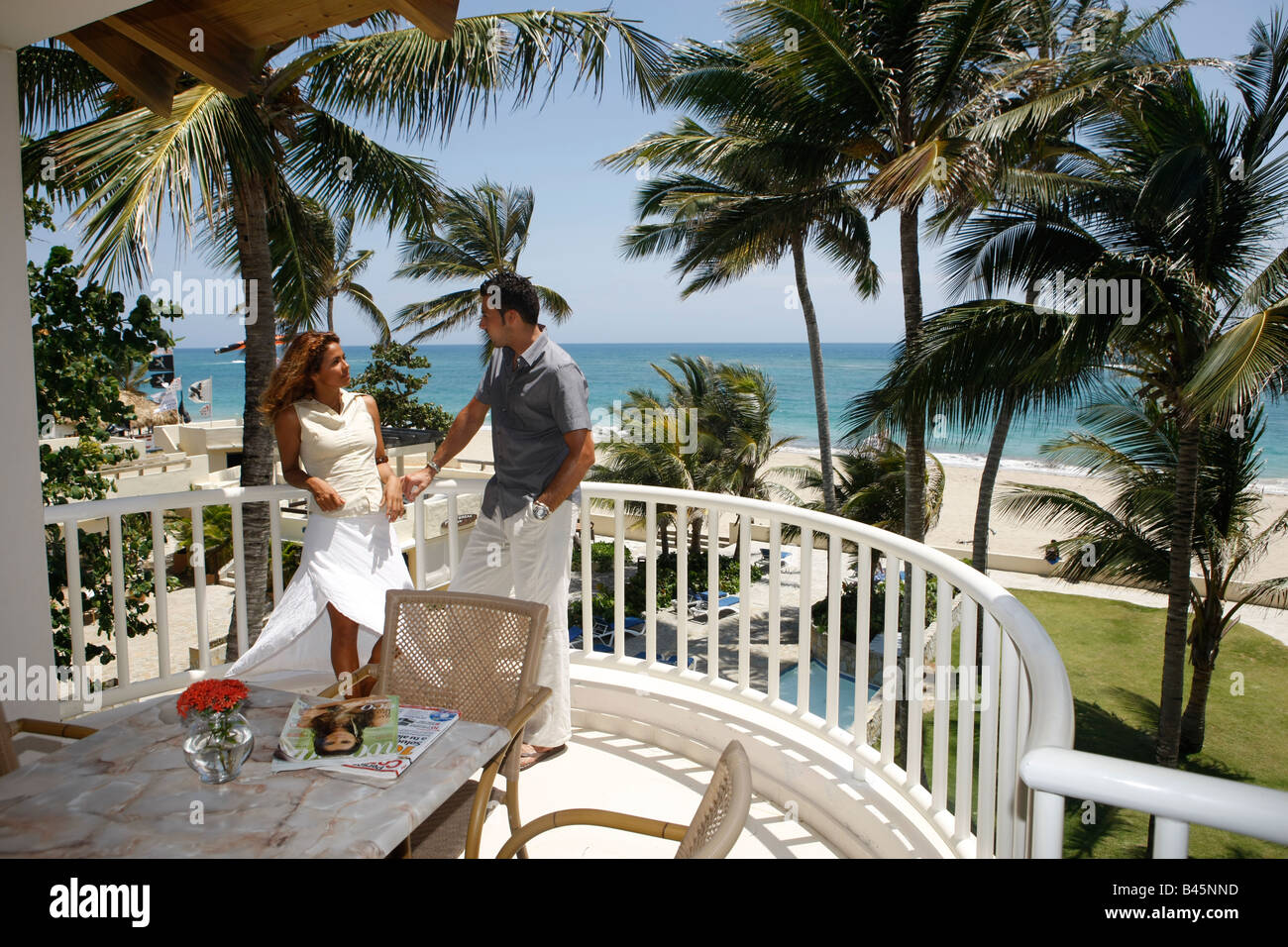 Balcony and beach hi-res stock photography and images - Alamy