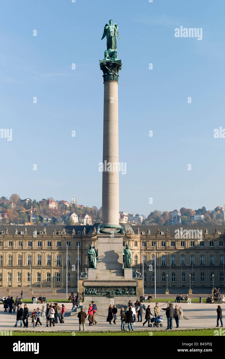 Germany baden wurttemberg stuttgart schlossplatz hi-res stock ...
