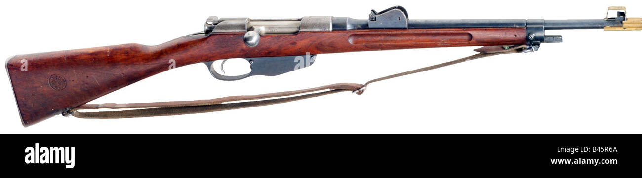 weapons/arms, firearms, long guns, carbine Mannlicher system, caliber 6 ...