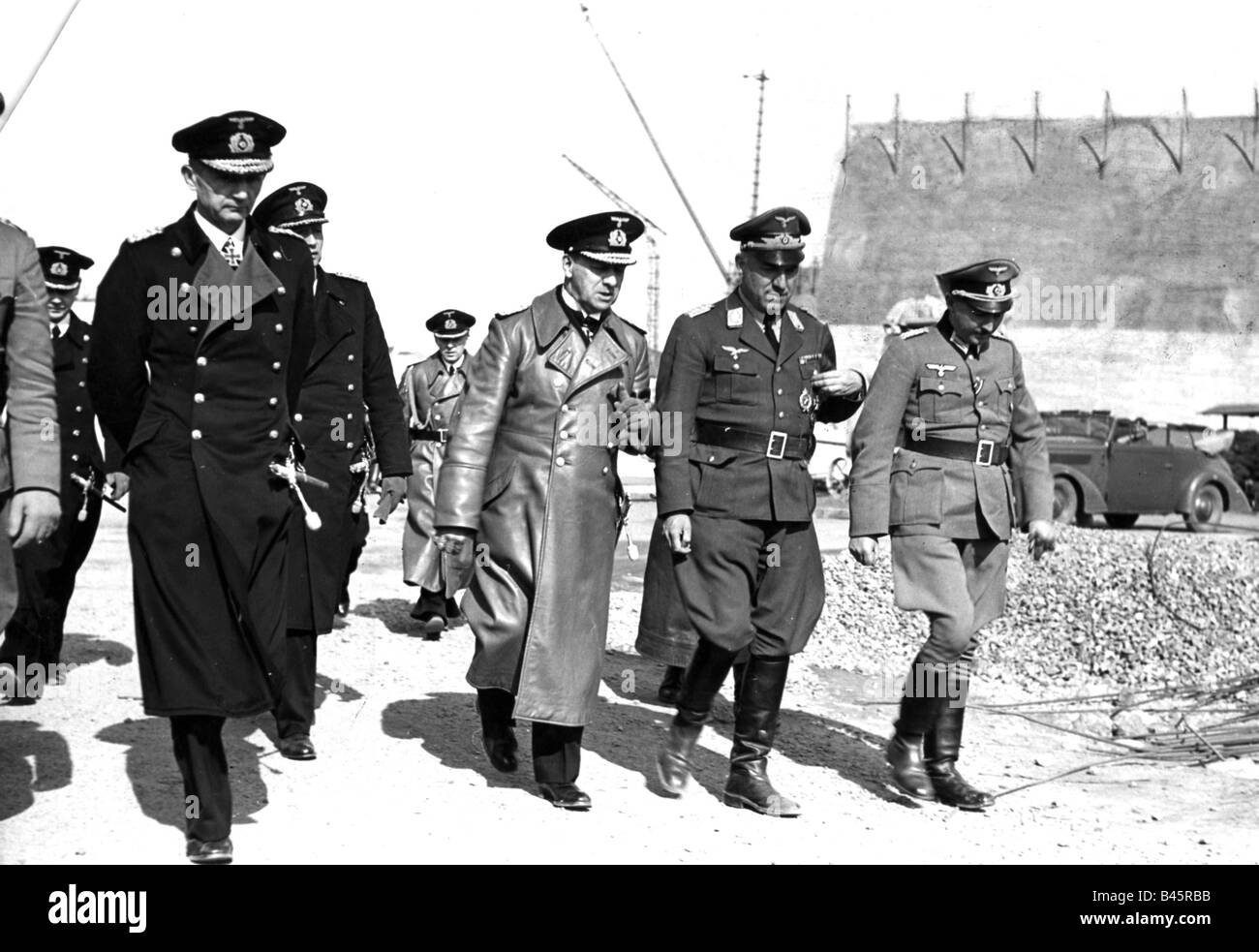 The commander in chief of the navy erich raeder hi-res stock ...