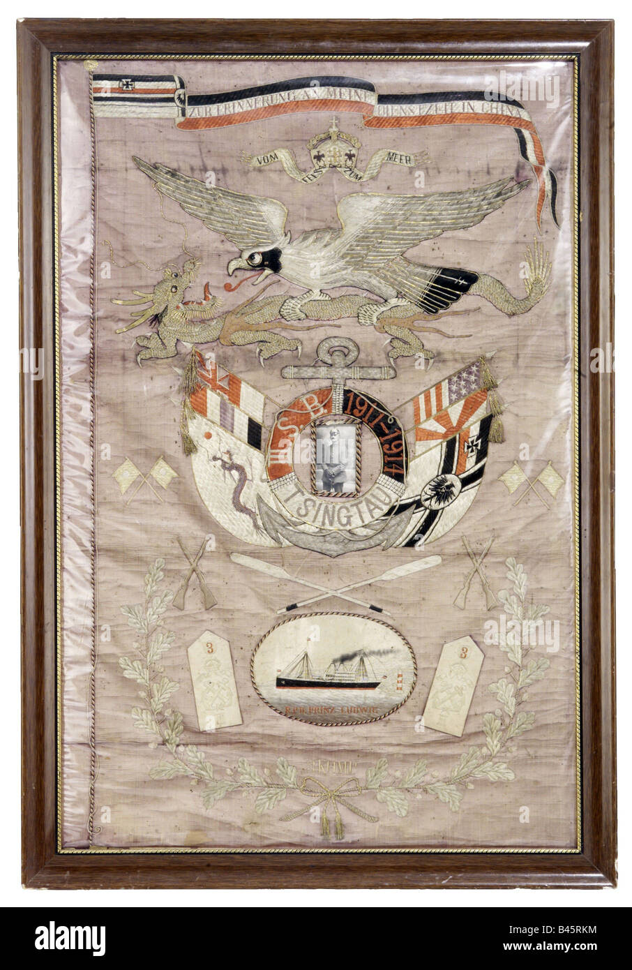 military, Germany, navy, memento of a German soldier of the 3rd Marines ...