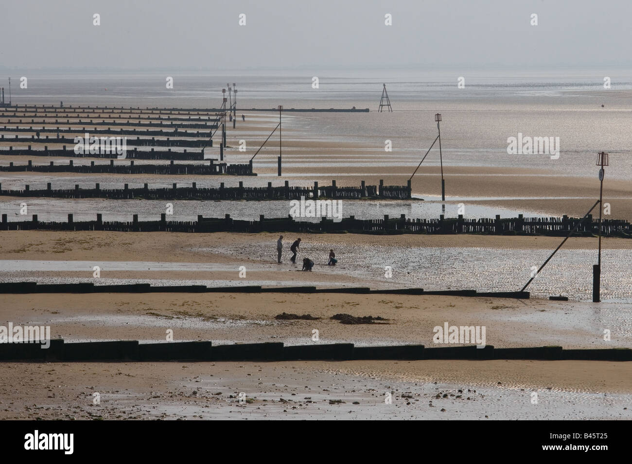 Hunstanton Beach The Wash Norfolk UK September Stock Photo - Alamy
