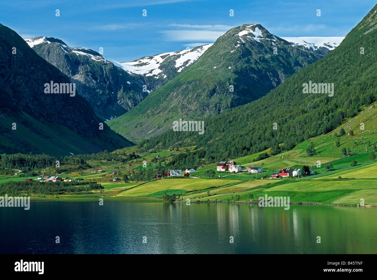 Norway, Western Fjords, scenery near Sogndal Stock Photo - Alamy