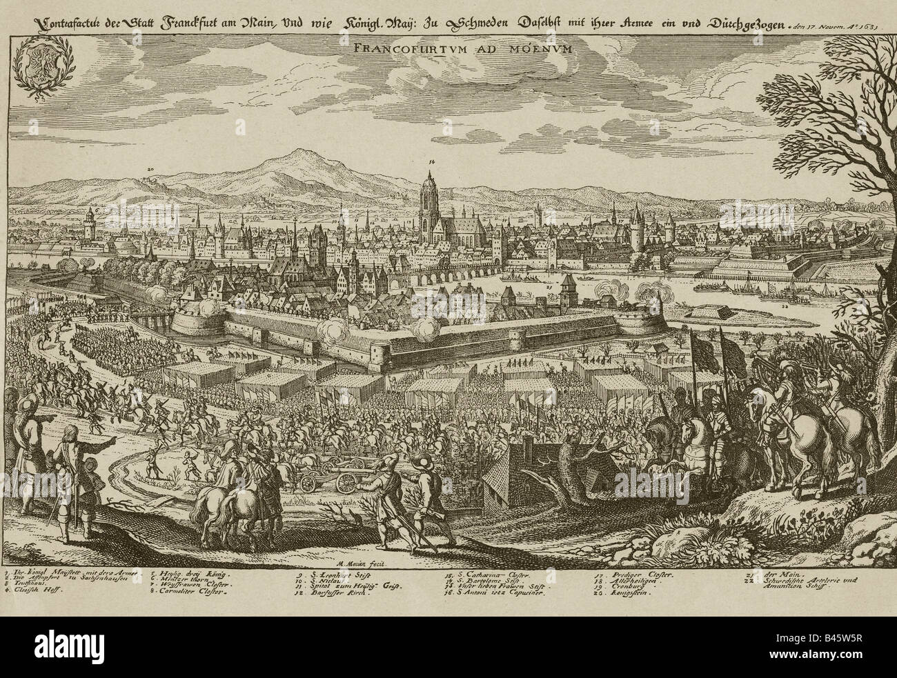 events, Thirty Years War 1618 - 1648, Swedish intervention 1630 - 1635 ...