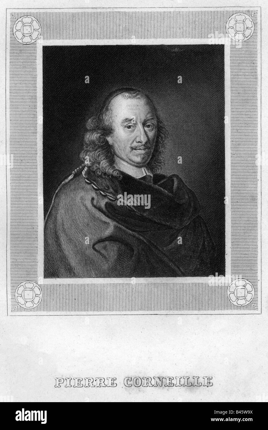 Corneille, Pierre, 6.6.1606 - 1.10.1684, French author / writer ...