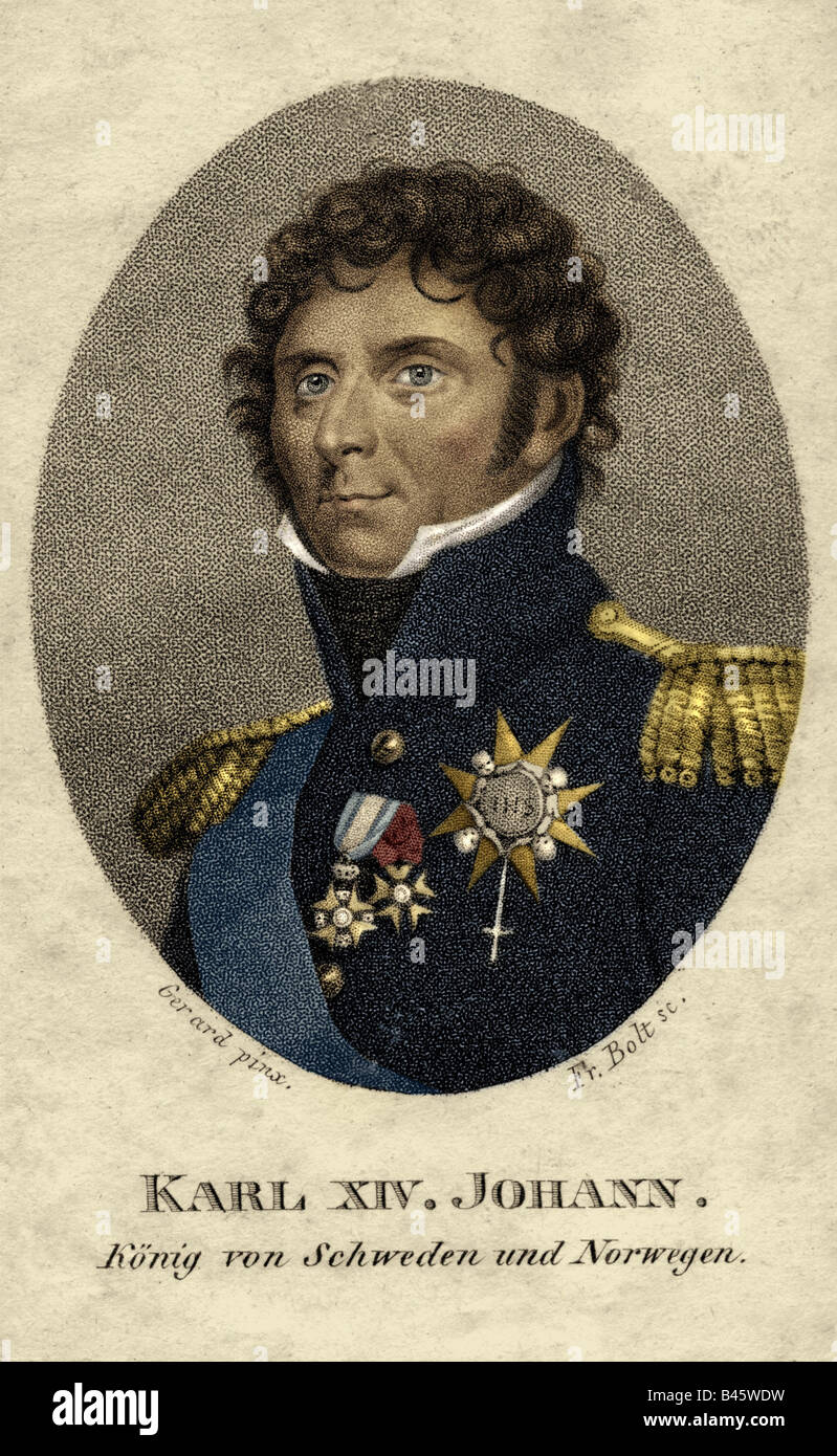 King karl xiv johan hi-res stock photography and images - Alamy