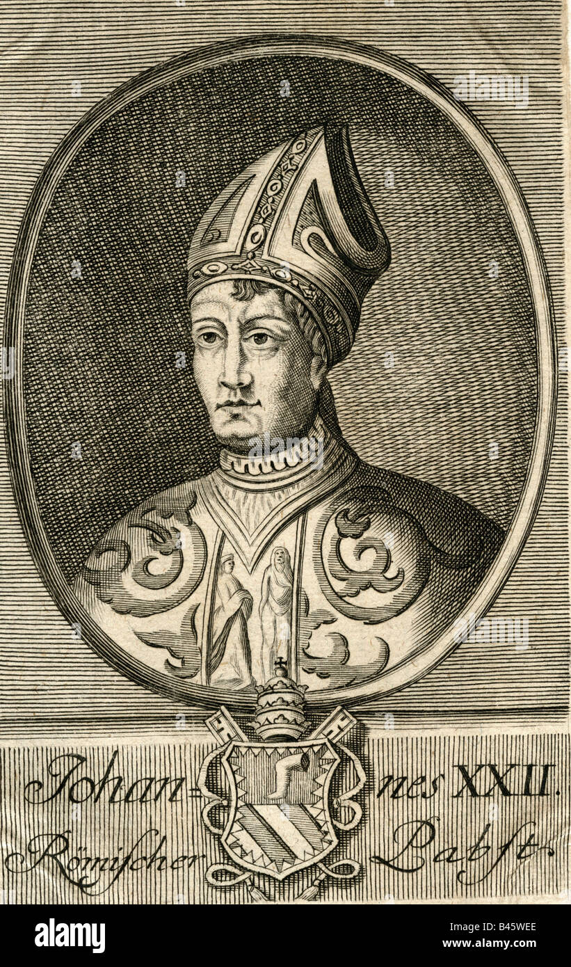 John Xxiii Baldassare Cossa Circa High Resolution Stock Photography and ...