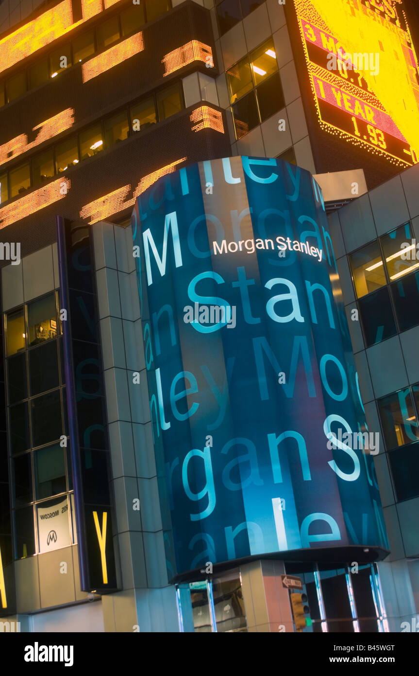 Morgan Stanley Headquarters in Midtown Manhattan Stock Photo - Alamy