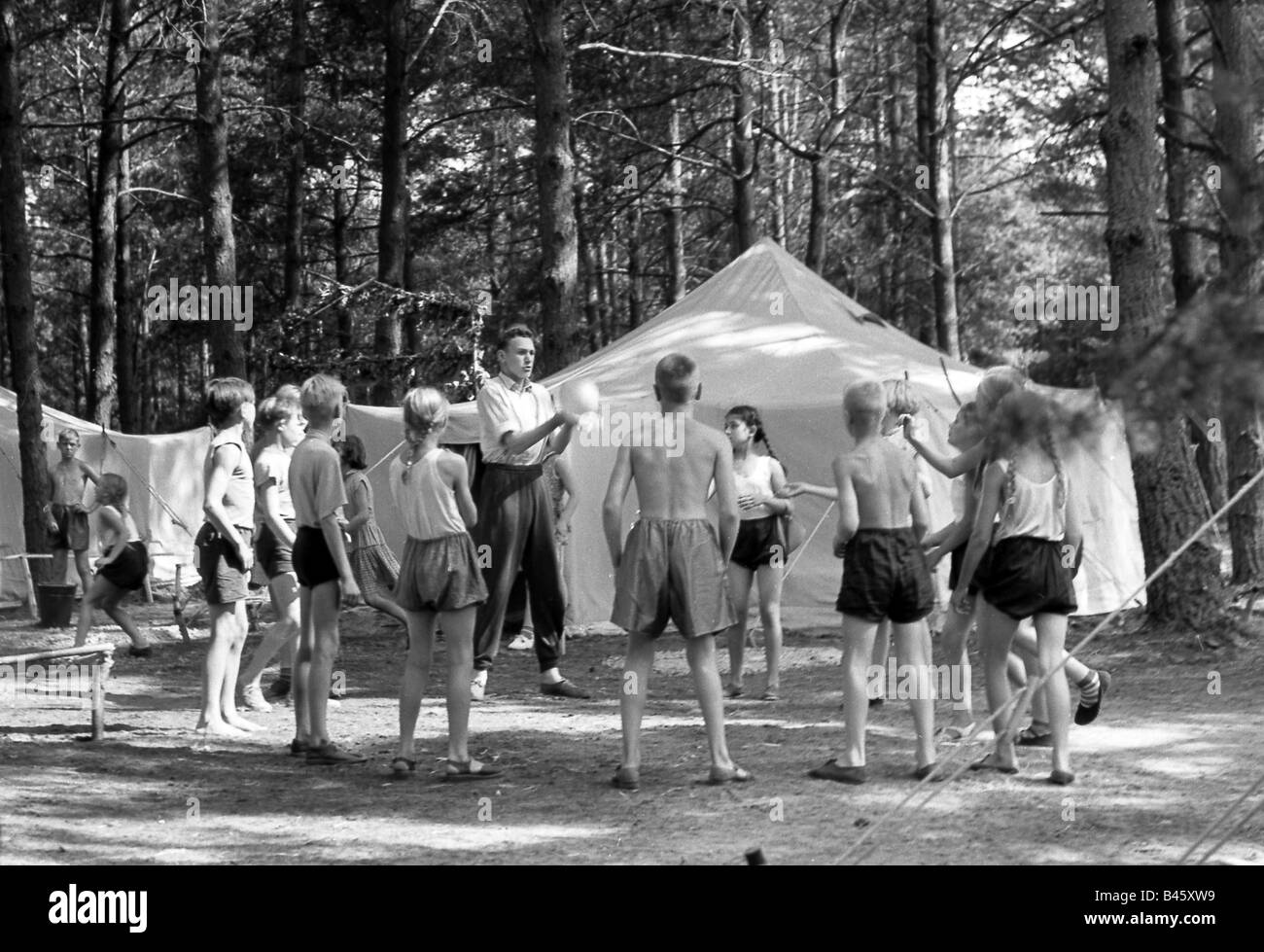 German tent camp hi-res stock photography and images - Alamy