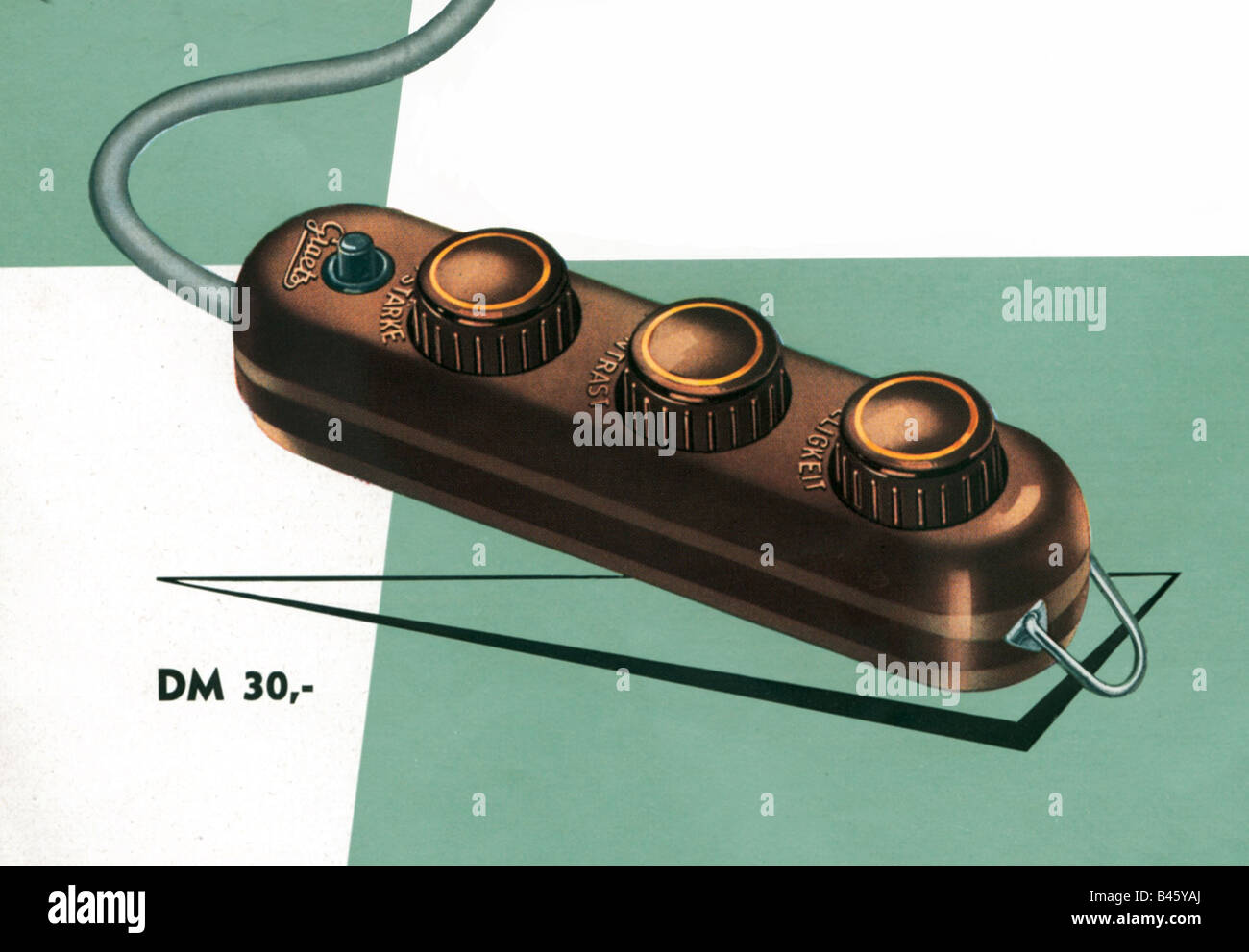 broadcast, television, TV equipment, remote control with cable, Germany ...