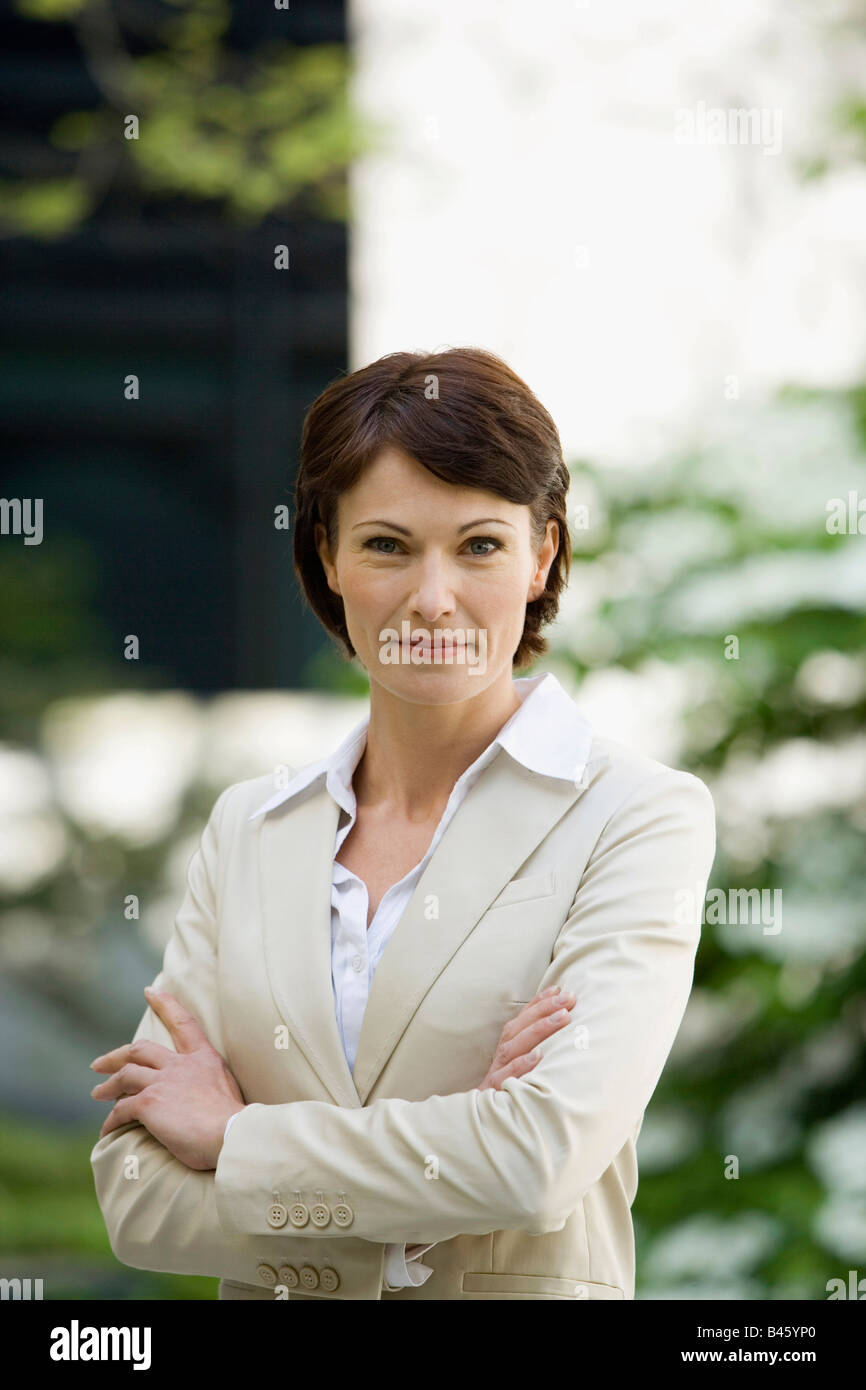 Germany, Baden Württemberg, Stuttgart, Business woman, portrait Stock ...