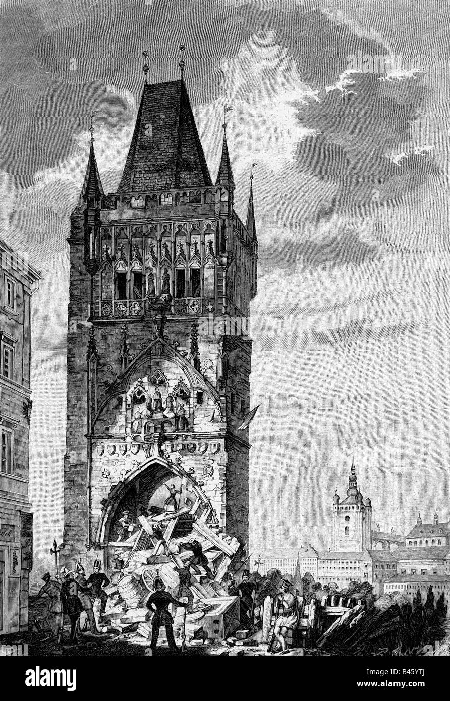 Bohemia 1848 Black and White Stock Photos & Images - Alamy