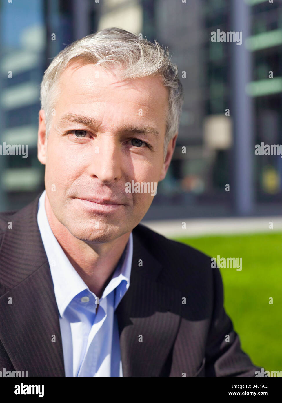 Germany, Baden-Württemberg, Stuttgart, Businessman, portrait Stock ...