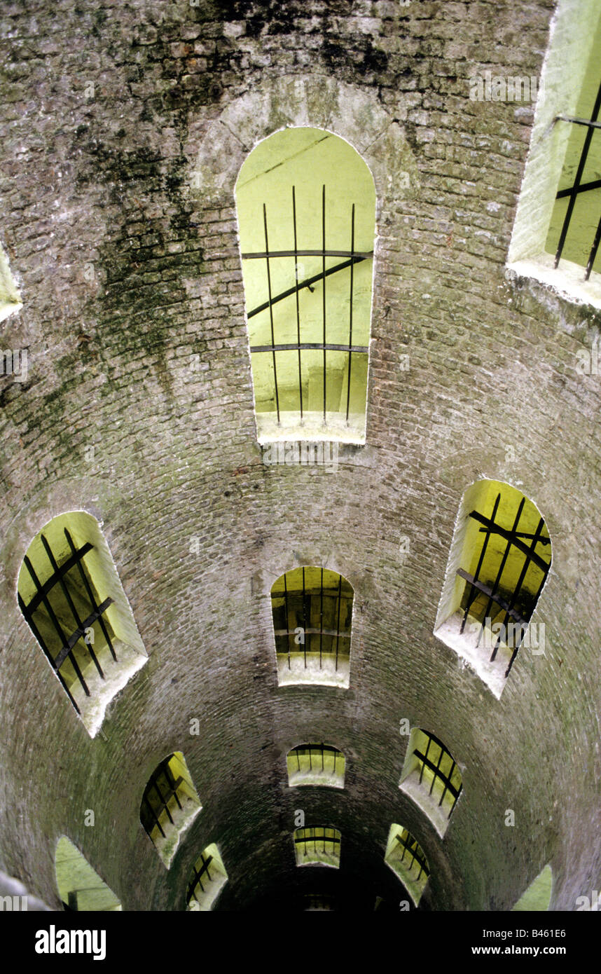The Grand Shaft Staircase Dover Castle Kent part of the port's defences ...