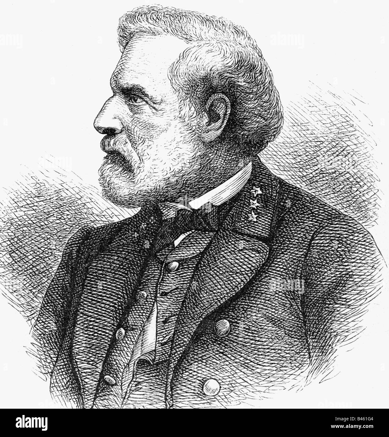Portrait General Lee 1807 1870 High Resolution Stock Photography and ...